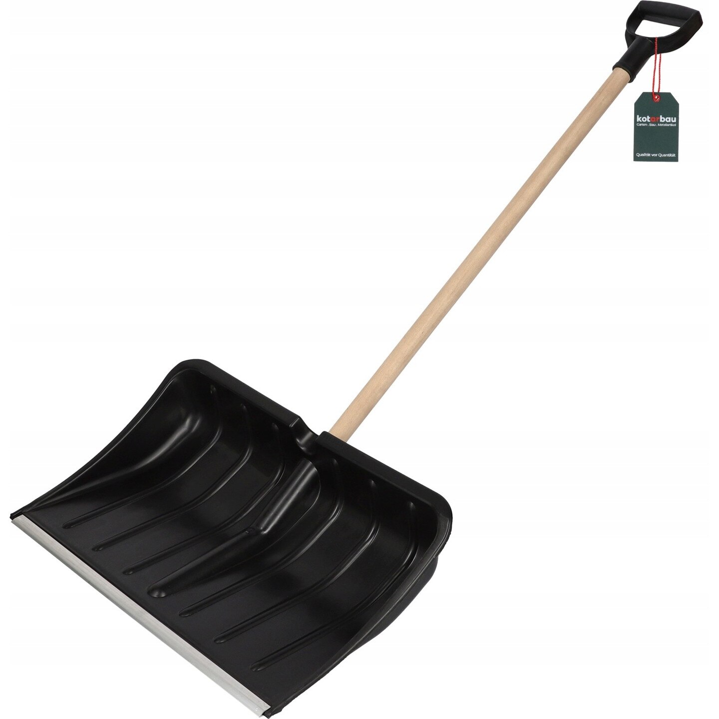 Lopata pentru zapada, Kotarbau, Plastic/Lemn, Negru - eMAG.ro