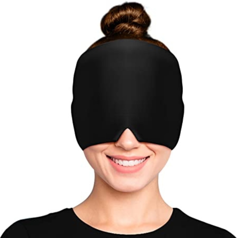 Masca cu gel pentru ameliorarea durerilor de cap, ochi umflati ...