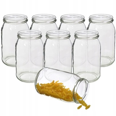 Set borcane, Browin, Sticla, 8 buc, 900 ml - eMAG.ro
