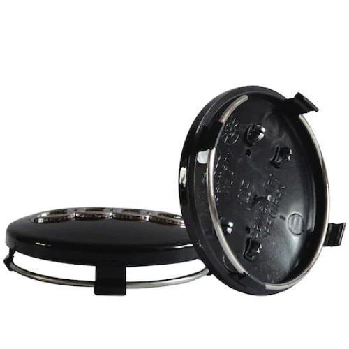 Set 4 capacele roti 60 mm, Negru, Audi A3, A4, A5, A6, A7, A8, Q3, Q5 ...