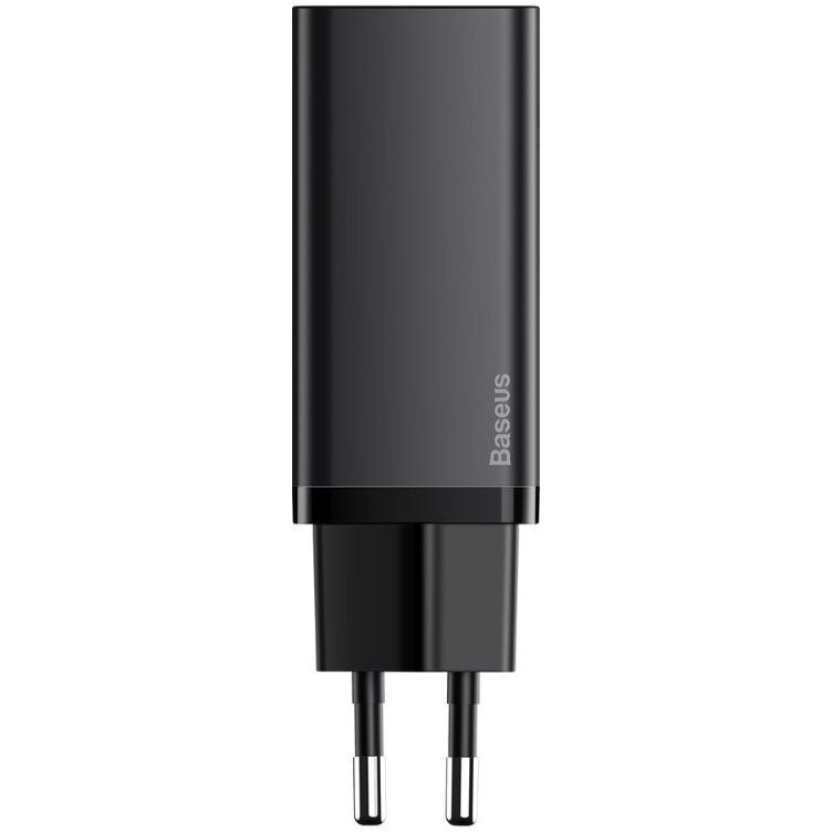 Incarcator Retea Baseus GaN2 Lite Dual USB Quick Charger, Black - eMAG.ro
