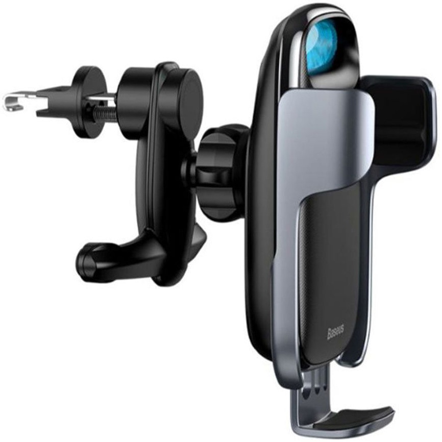 Suport auto Baseus, Milky Way cu Wireless Charger, Black - eMAG.ro