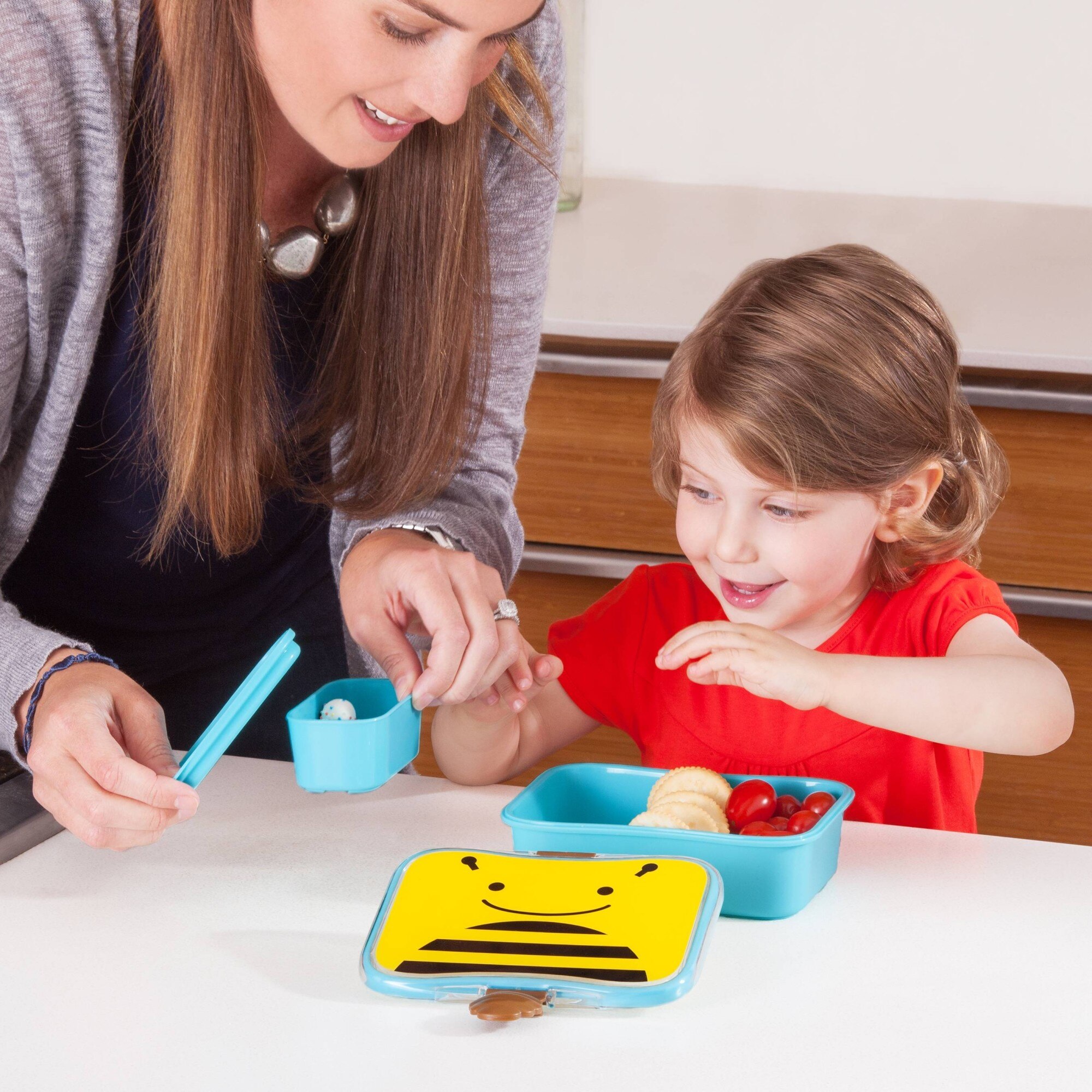 Kit pentru pranz Zoo - Albinuta, 700 ml, Skip Hop - eMAG.ro