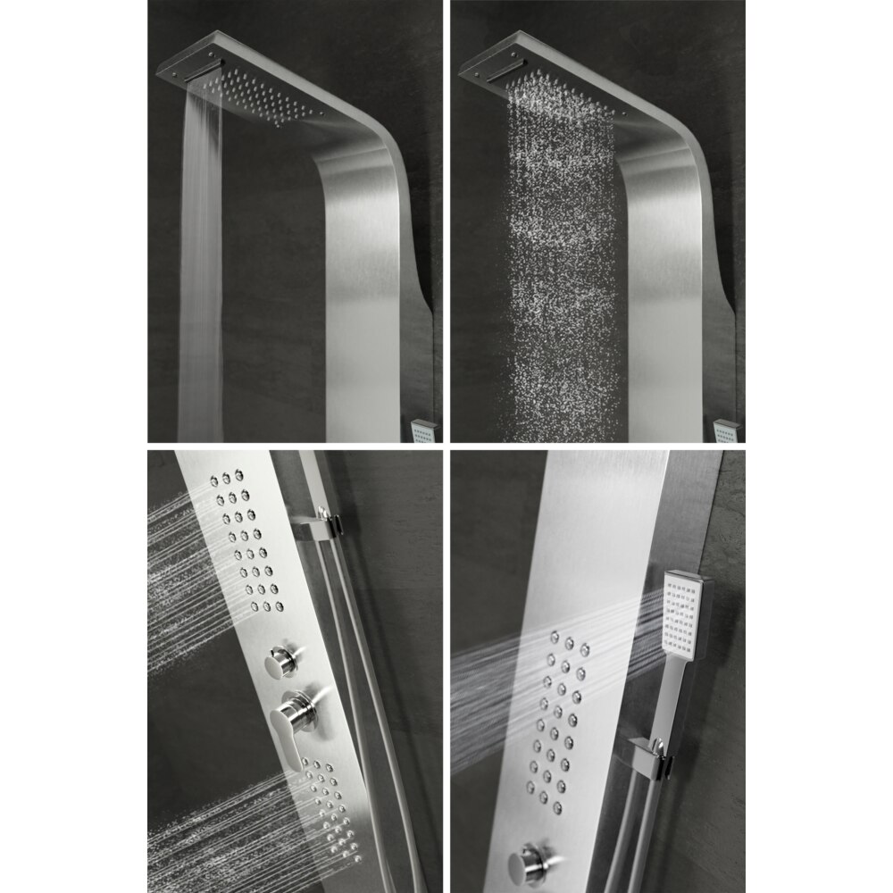 Panel dus Alegre Silver, otel inoxidabil - eMAG.ro
