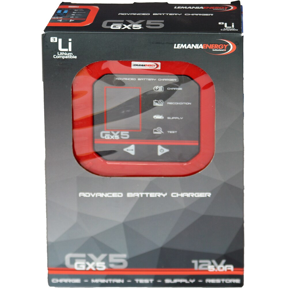 Redresor pentru baterii auto Smart Charger GX5 LemaniaA, 12V 5A - eMAG.ro