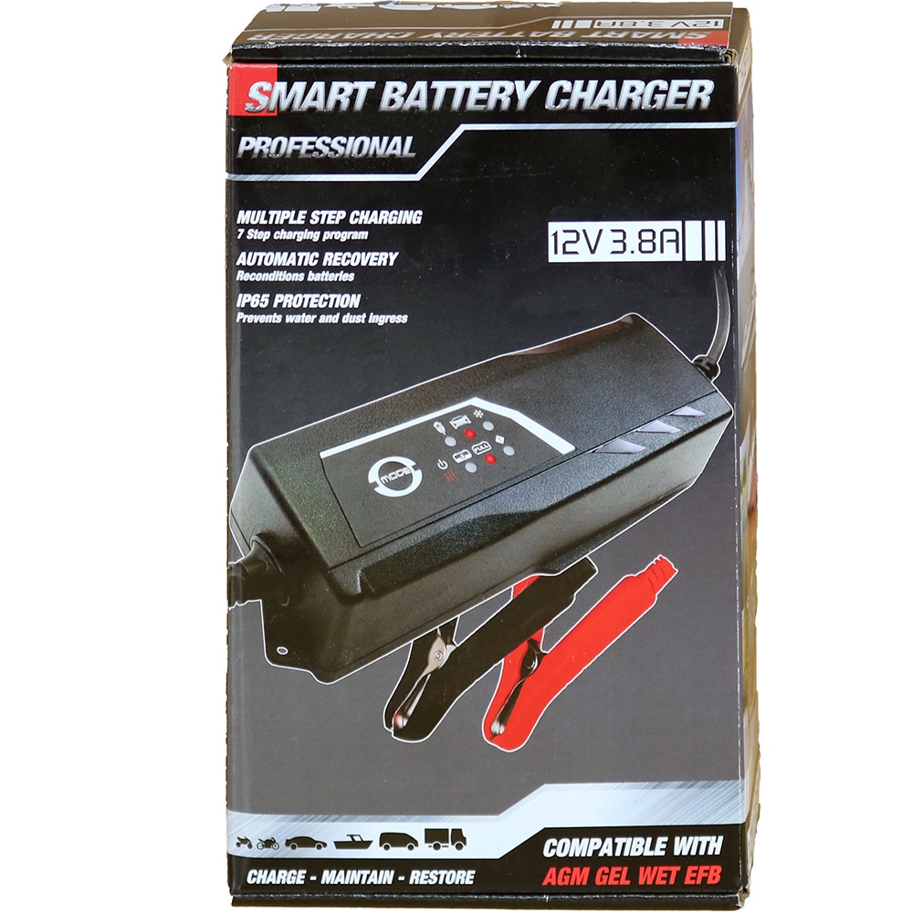 Redresor pentru baterii auto LEMANIA Smart Charger LEM1238 - eMAG.ro