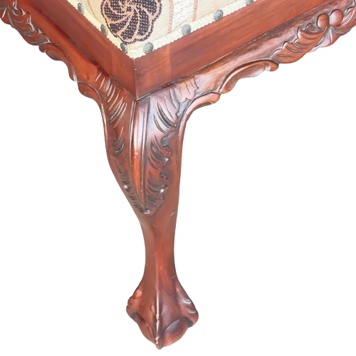 Taburet, Pentru living sau hol, Stil epoca, Picioare in forma de laba ...