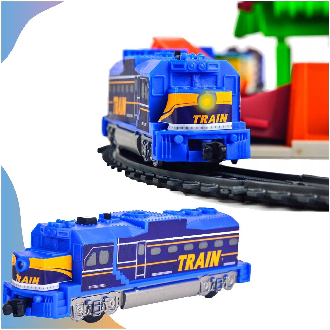 Circuit Trenulet Electric DIY "ISP Power Train World", 78 Piese, 1067 ...