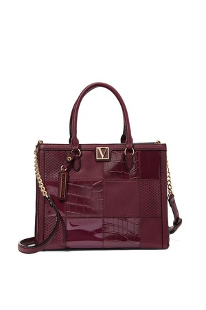 Geanta, The Victoria Structured Satchel, Bordeaux - eMAG.ro