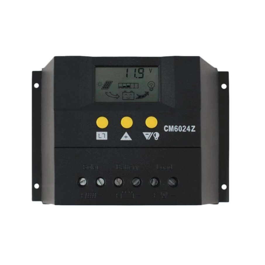 Controler solar 60A PWM 12V 24V Regulator pentru panou fotovoltaic ...