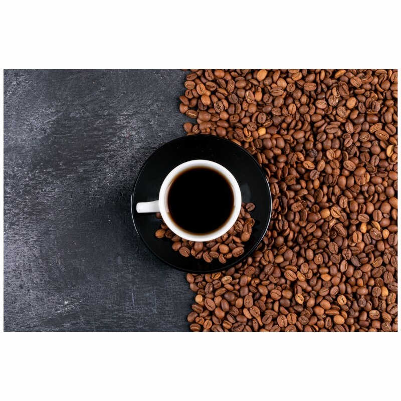 Tapet autoadeziv Premium, Priti Global, Textura canvas, Boabe prajite ...