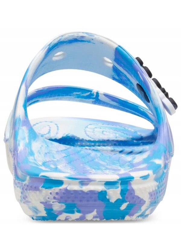 Slapi, Crocs, Spuma EVA, Alb/Albastru - eMAG.ro