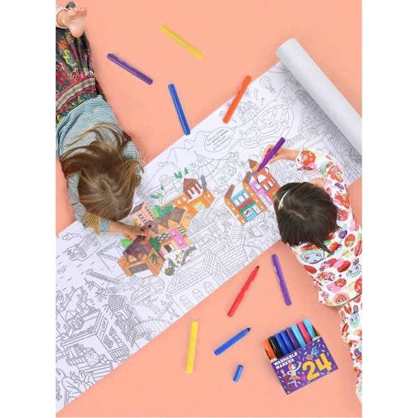 Carte de colorat, Sofistar, hartie, 300 x 30 cm - eMAG.ro