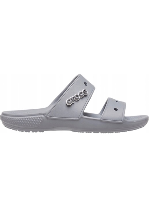 Papuci barbati Classic, Crocs, Spuma, Gri deschis, 48-49 - eMAG.ro