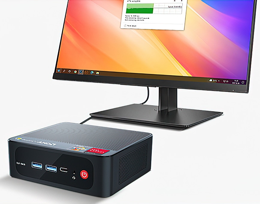 Mini PC Beelink Host SER3 cu procesor AMD Ryzen™ 3 3200U pana la 3 ...
