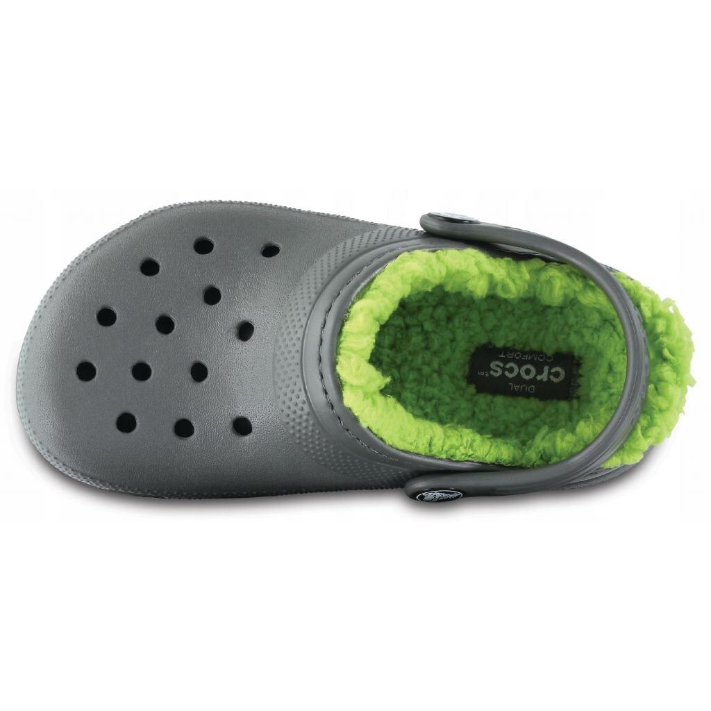Saboti pentru copii, Crocs, Spuma, Gri, 30.5 - eMAG.ro
