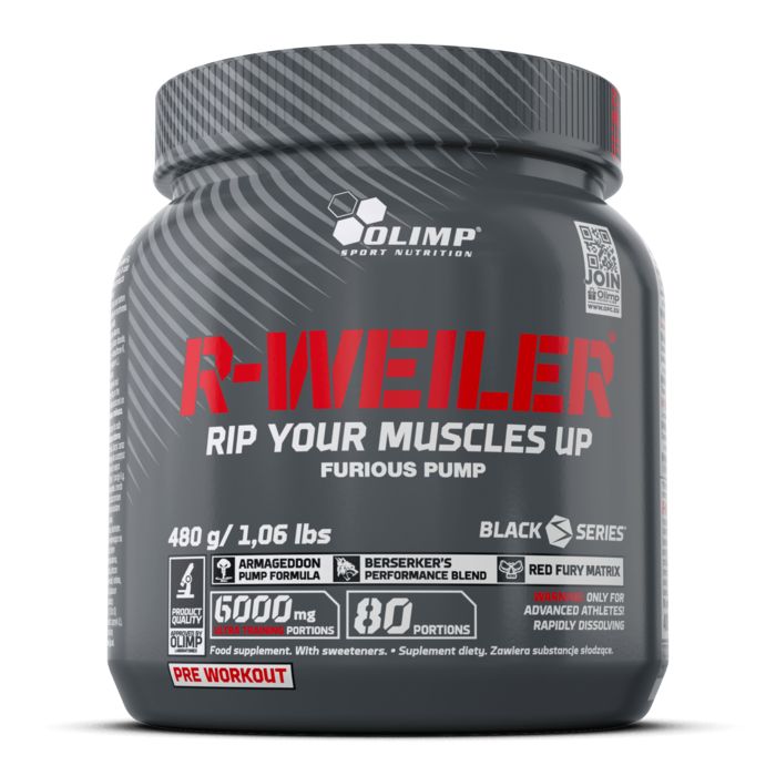 Pre workout Olimp R-Weiler, Portocala, 480 g - eMAG.ro