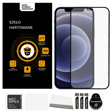 Folie protectiva din sticla securizata, Pentru Iphone 11, Full screen ...