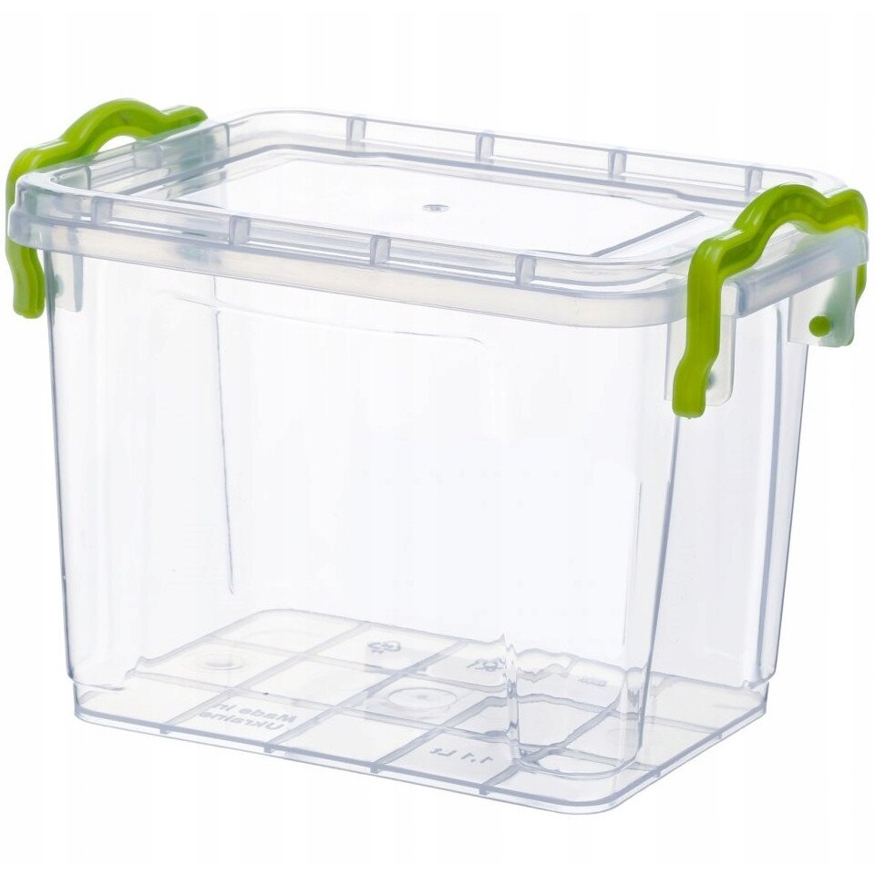 Recipient alimentar, Galicja, 2 l, Plastic, Verde - eMAG.ro