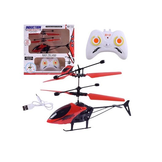 Elicopter radio telecomandat cu inductie si incarcare USB - eMAG.ro