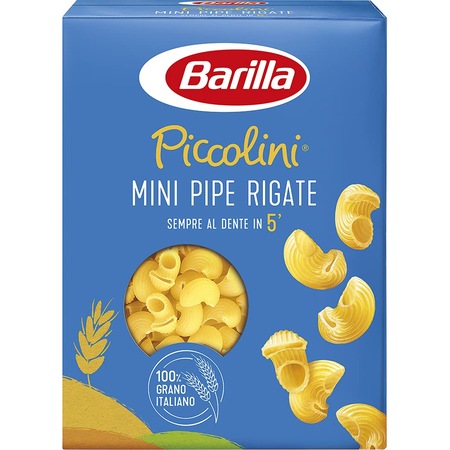 Paste Barilla Piccolini Mini Pipe Rigate, 500 g - eMAG.ro