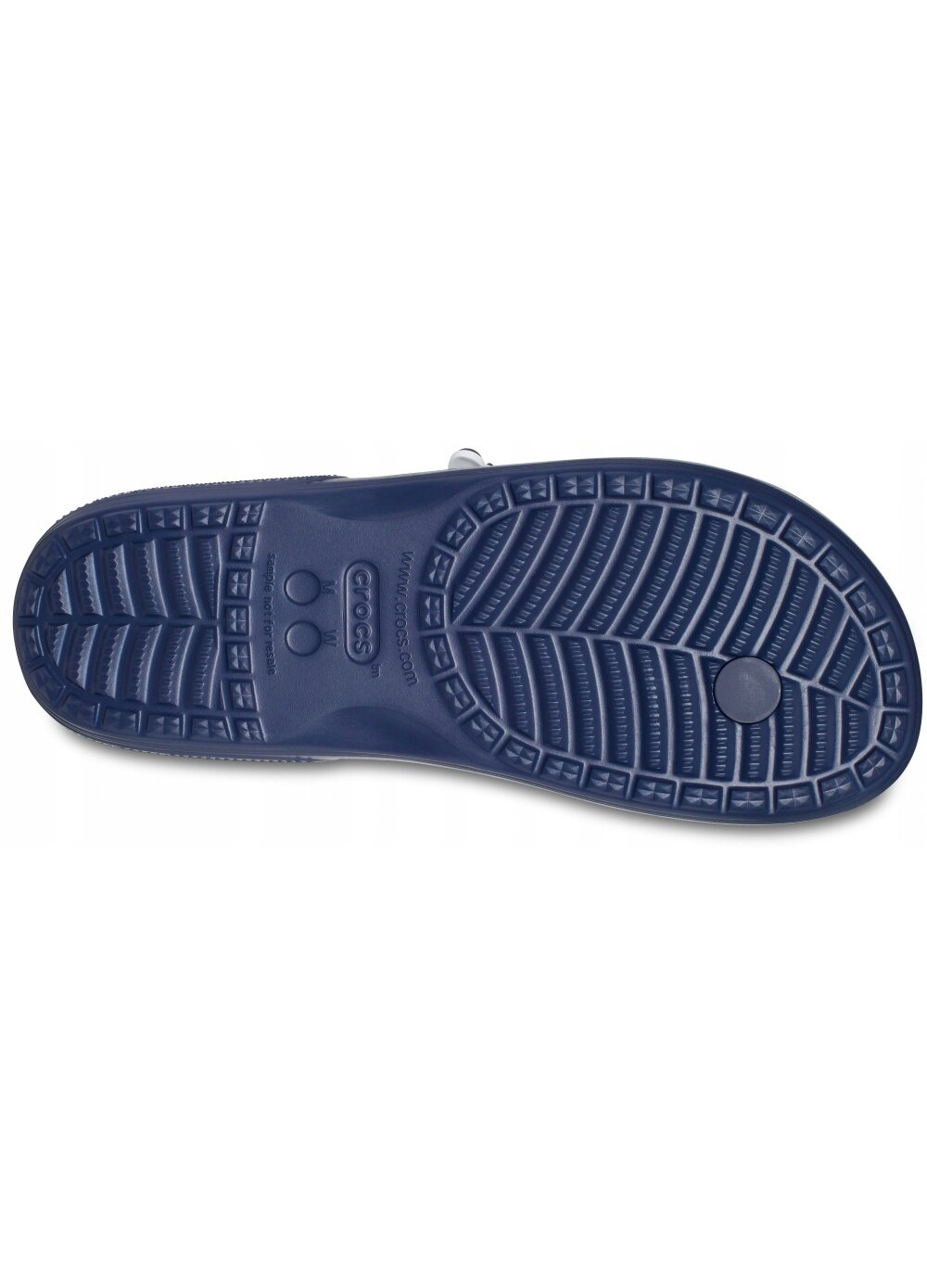 Slapi Crocs, Spuma, Bleumarin - eMAG.ro