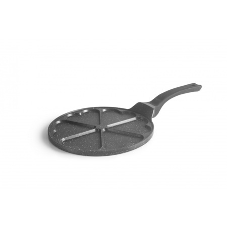 Tigaie mini-clatite inima Ibili-Natura, aluminiu, 28x1.5 cm, negru ...