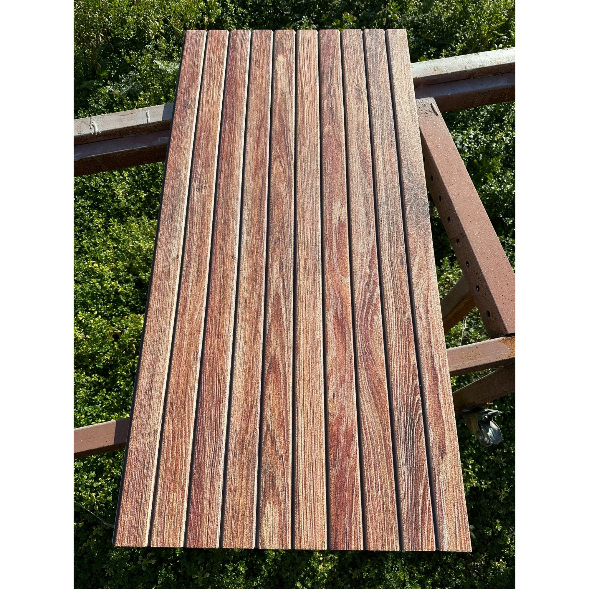 Placa decorativa polistiren, imitatie de lemn, 100 x 50 x 2 cm - eMAG.ro