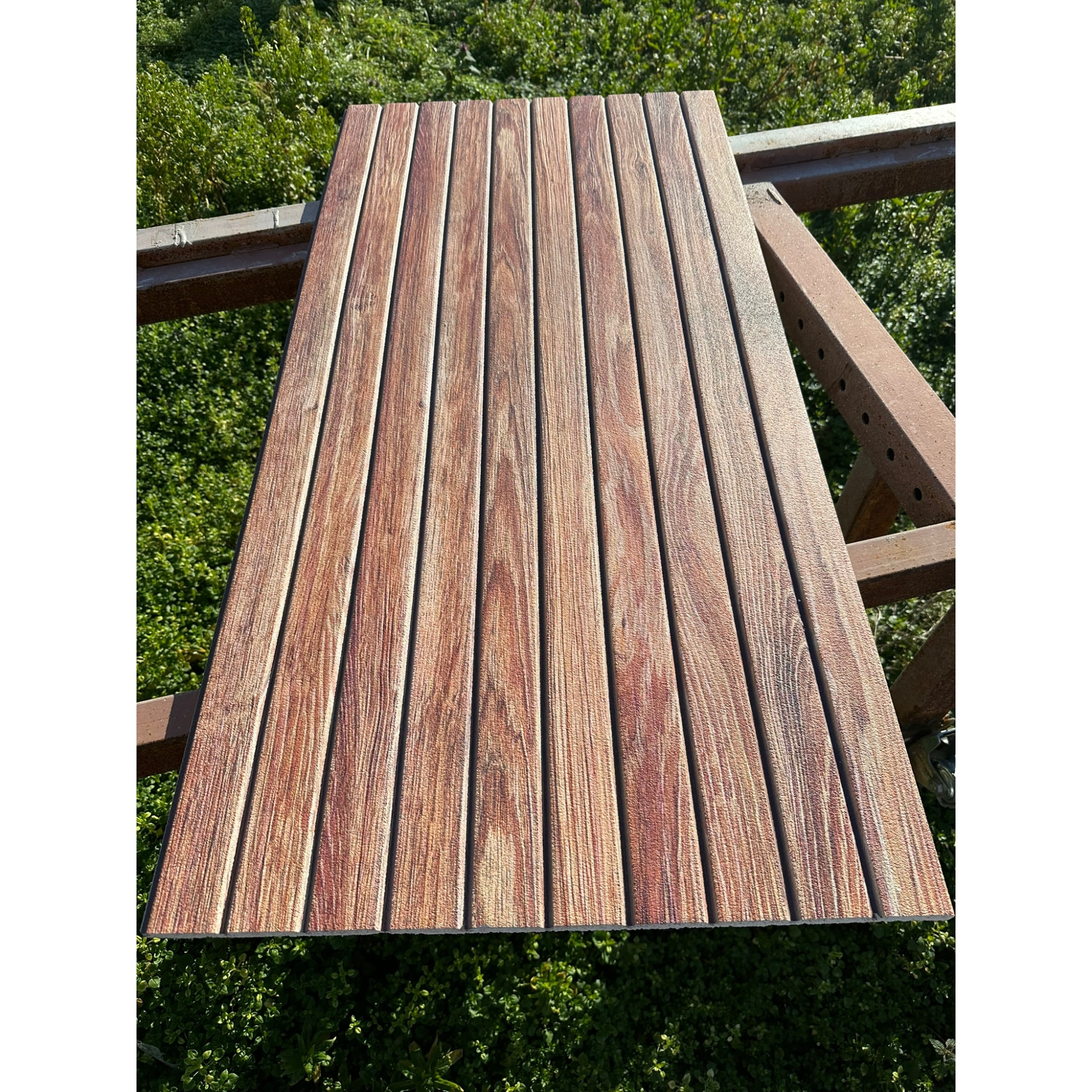 Placa decorativa polistiren, imitatie de lemn, 100 x 50 x 2 cm - eMAG.ro