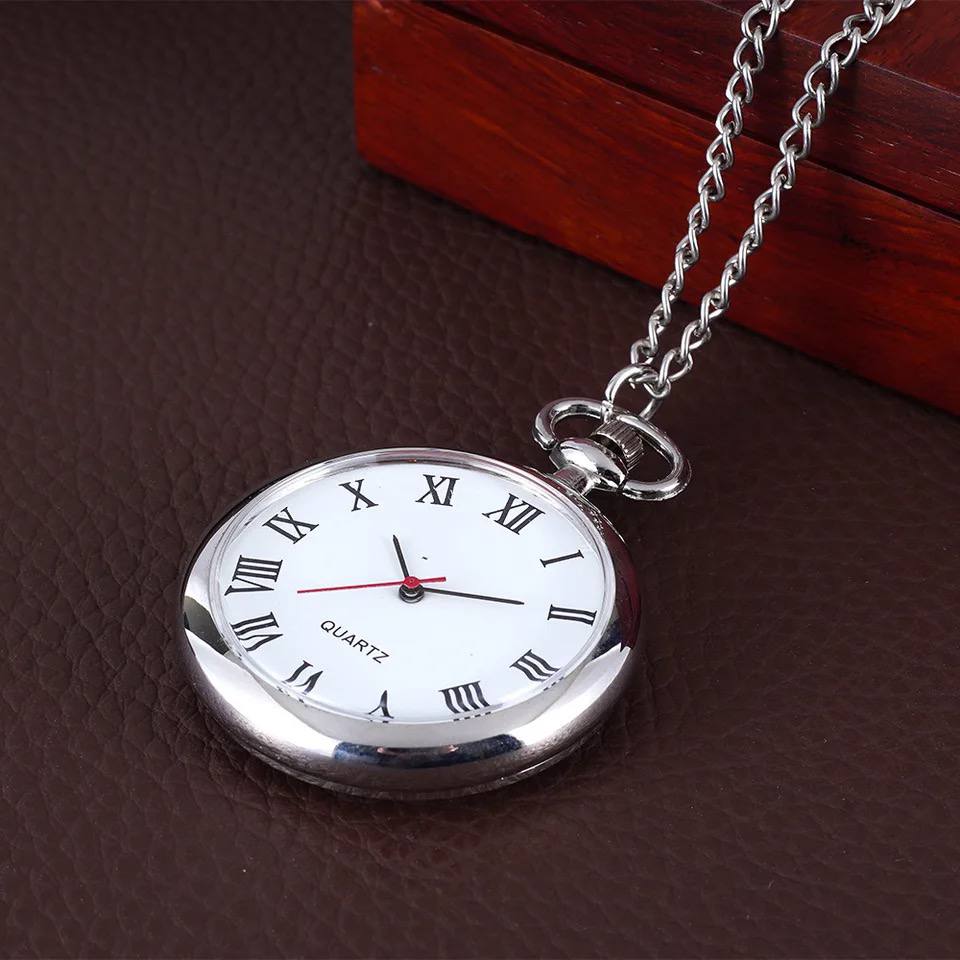 Pandantiv cu ceas functional, quartz, argintiu, Nilex - eMAG.ro