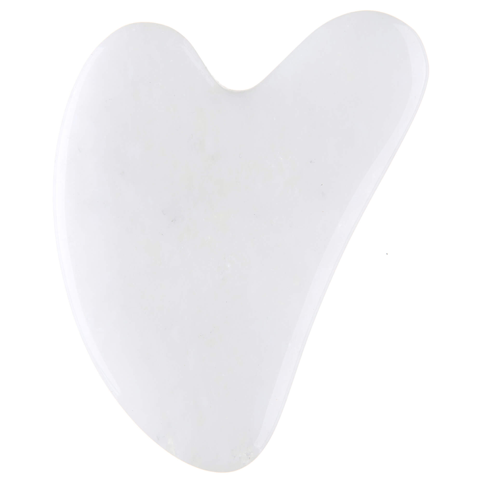 Piatra Gua Sha din Jad Alb pentru masaj 8 cm, Sela - eMAG.ro