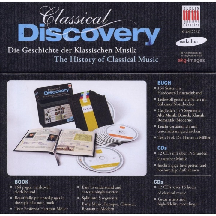 Classical Discovery - The History Of Classical Music 12CD - eMAG.ro