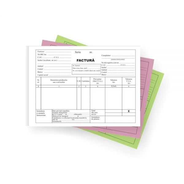 Facturier A6, Autocopiativ 3 exemplare - eMAG.ro