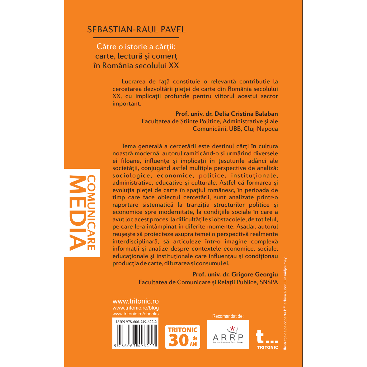 Catre o istorie a cartii: carte, lectura si comert in Romania secolului ...
