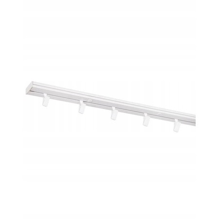 Sina pentru perdea, Mardom, 180 cm, Plastic, Alb - eMAG.ro
