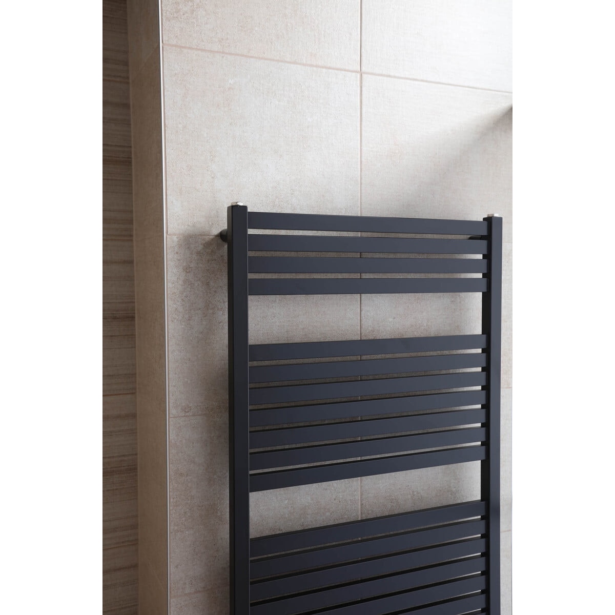 Radiator baie portprosop combinat Thermal Trend KH 45x97 cm negru ...