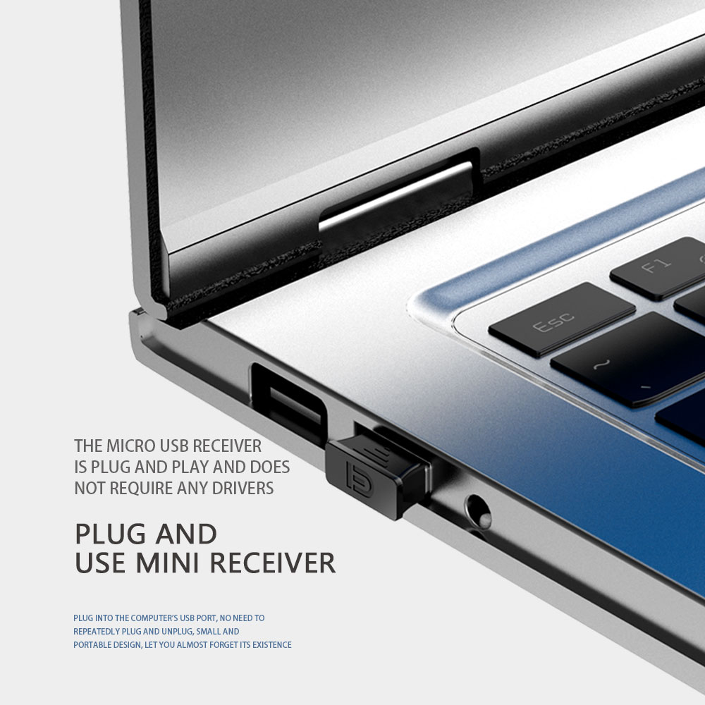 Mouse Fude i-210690, Wireless, 2.4GHz, 3 butoane, Rezolutie 1200DPI ...