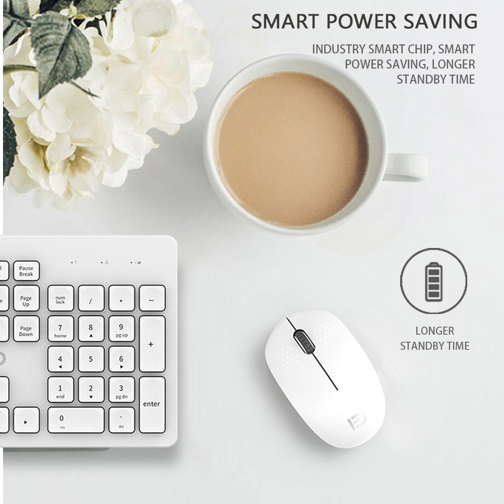 Mouse Fude i-210690, Wireless, 2.4GHz, 3 butoane, Rezolutie 1200DPI ...