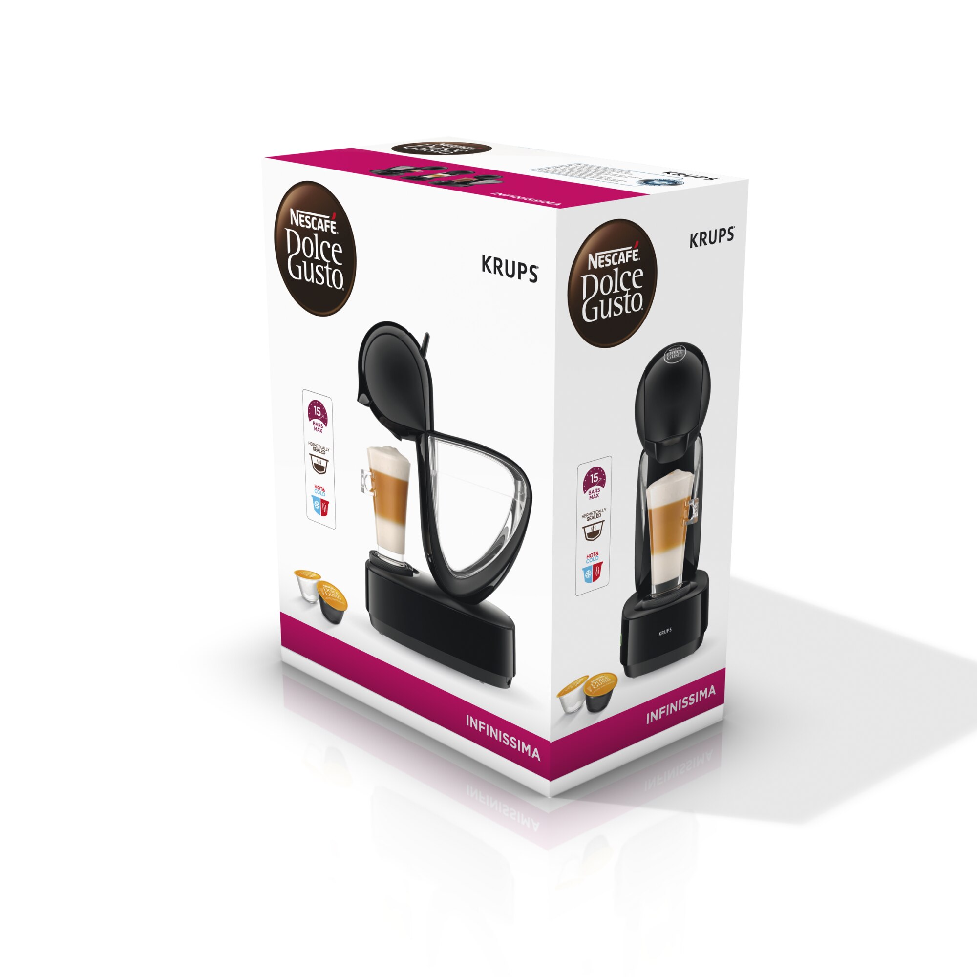 Krups KP170810 NESCAFÉ Dolce Gusto Infinissima Kapszulás eszpresszó gép ...