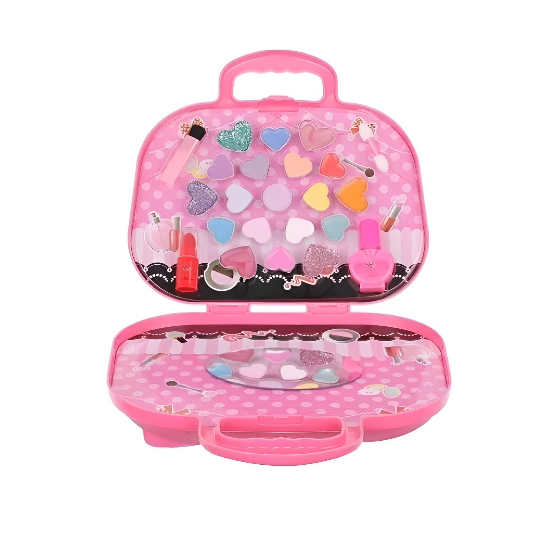 Set make up pentru fetite GlamChic IdealStore, Dimensiune 19 X 20 X 5 ...