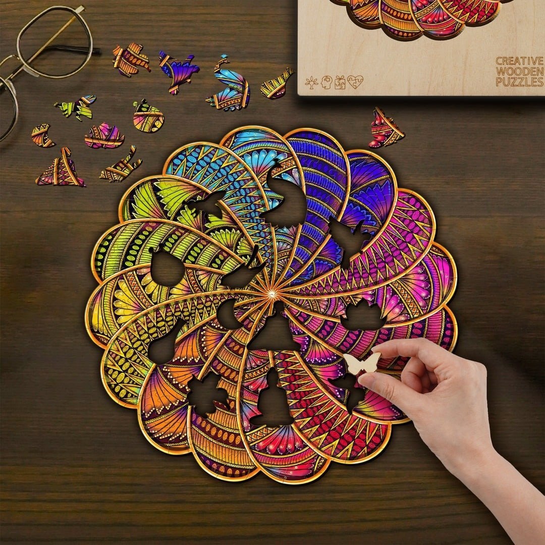 Felnőtt Puzzle, Pillanatok, Fa, Színes Mandala, Xl, 680 elem - eMAG.hu
