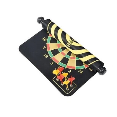 Mágneses darts játék, 35 x 45 cm, 6 db darts - eMAG.hu