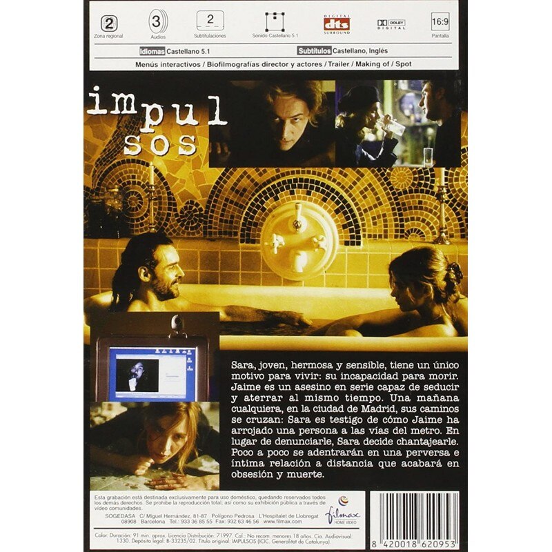 Impulsos, Filmax, DVD - eMAG.ro