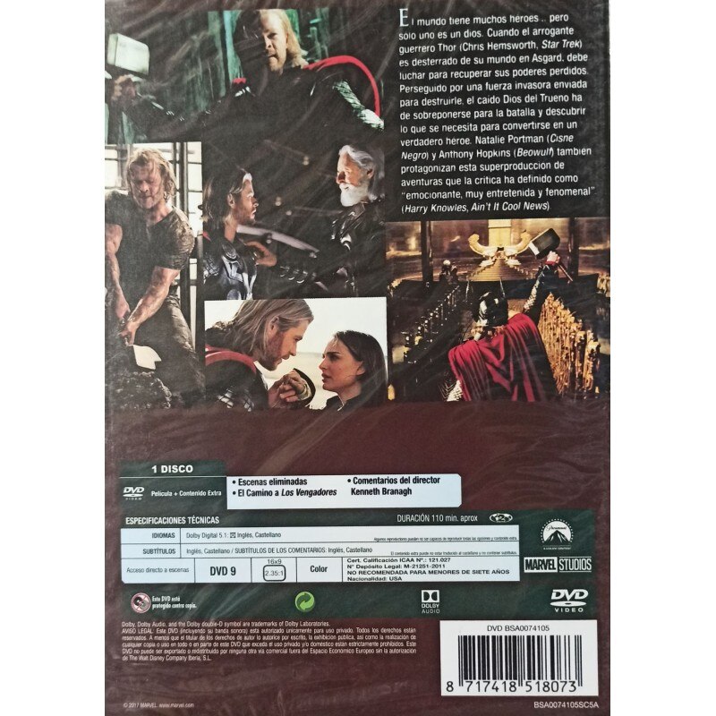 Thor - Edición Coleccionista [Dvd] - eMAG.ro