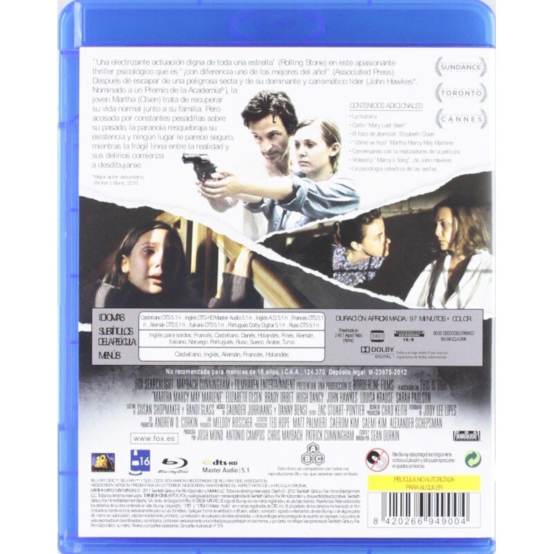 Martha Marcy May Marlene, FOX, Blu-ray - eMAG.ro