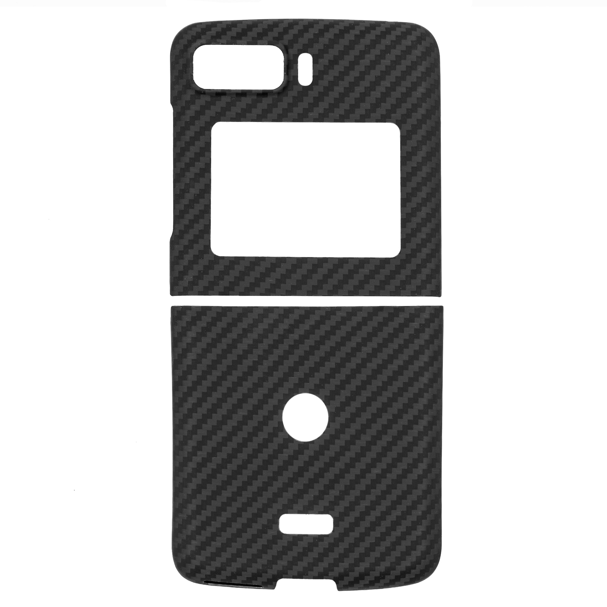 SILKASE Szénszálas hátlap tok, Motorola Razr 2022 telefonhoz, aramid ...