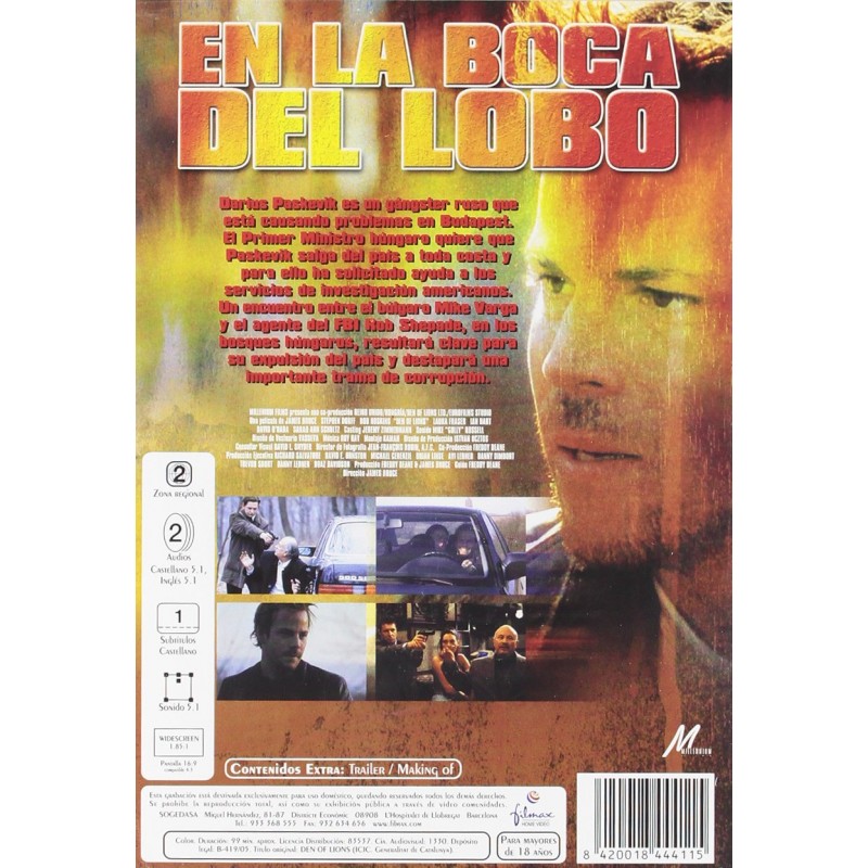 In the Mouth of the Wolf, FILMAX, Thriller, DVD - eMAG.ro