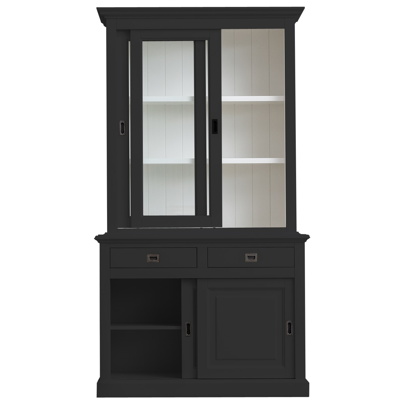 Vitrina living, dining, dimensiune 126 x 50 x 230H cm, cu 2 usi ...
