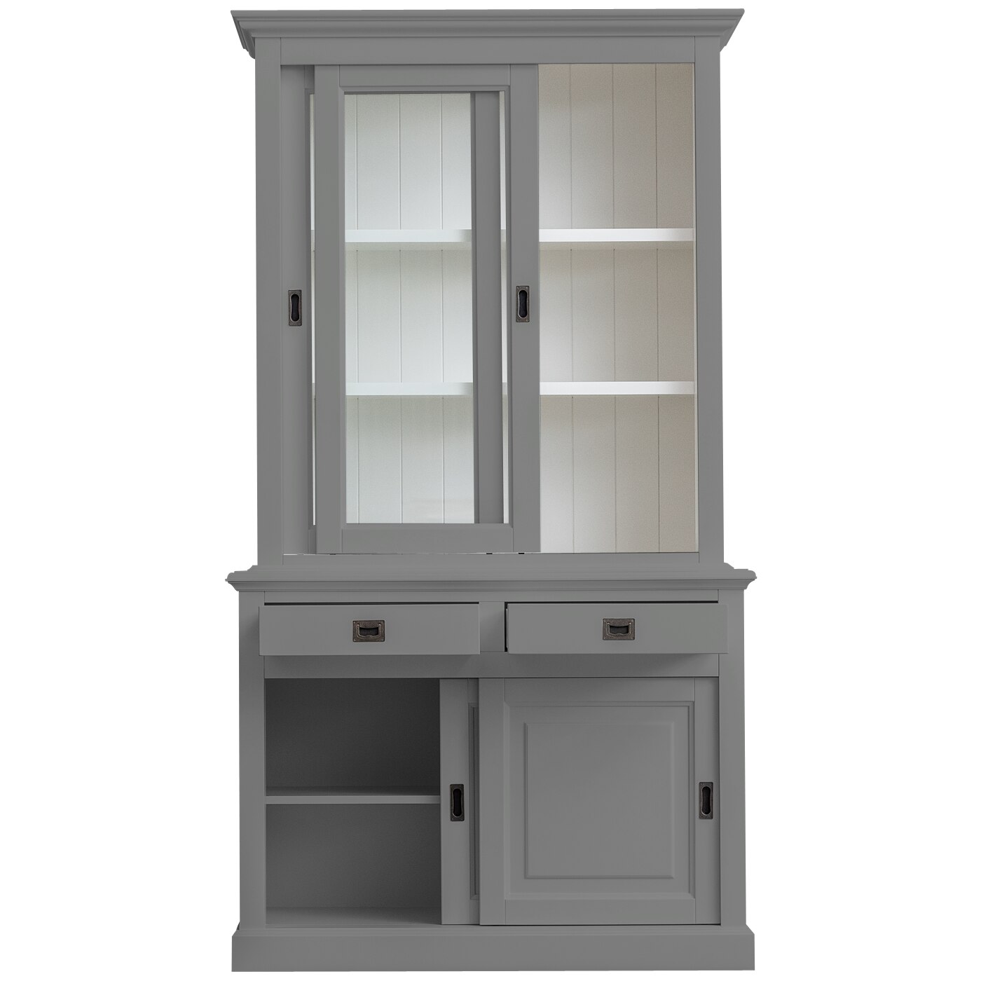 Vitrina living, dining, dimensiune 126 x 50 x 230H cm, cu 2 usi ...