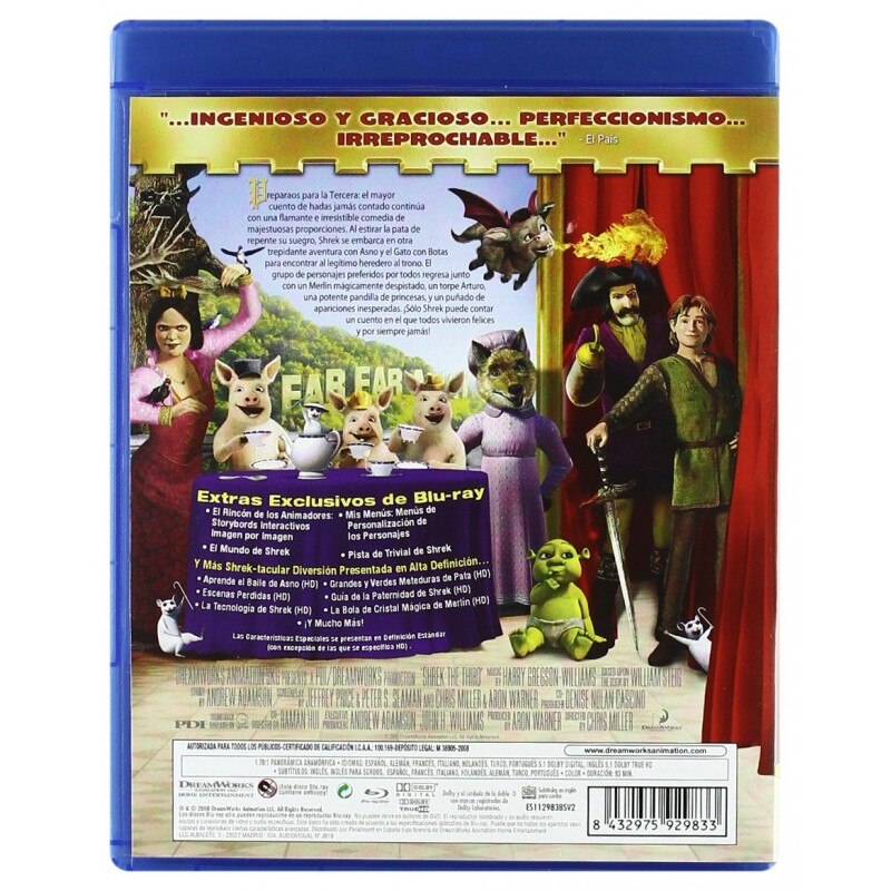 Shrek Tercero, FOX, BLU-RAY - eMAG.ro